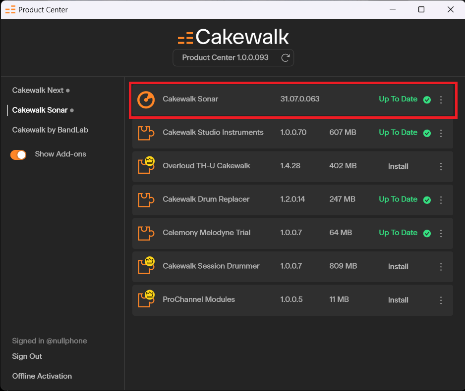 CakeWalk Sonarを入れてみて - きさらぎ研究室